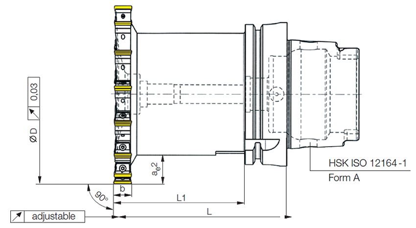 Face Monoblock Milling Cutters