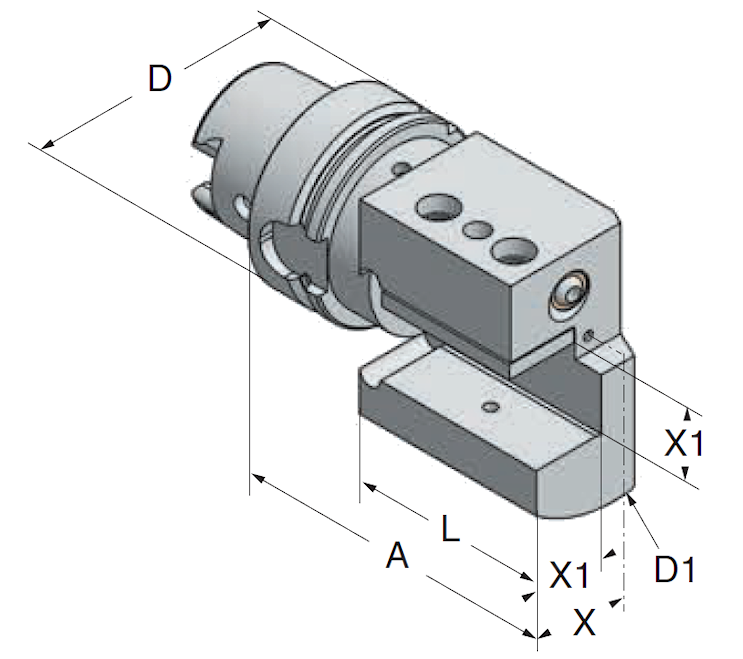 Zuern HSK HSK-T turning toolholder
