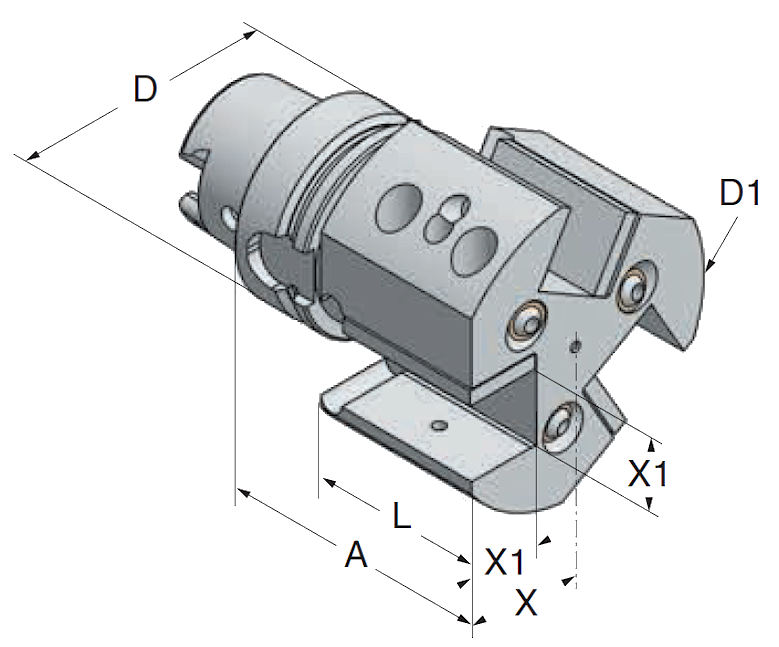 Zuern HSK HSK-T turning toolholder