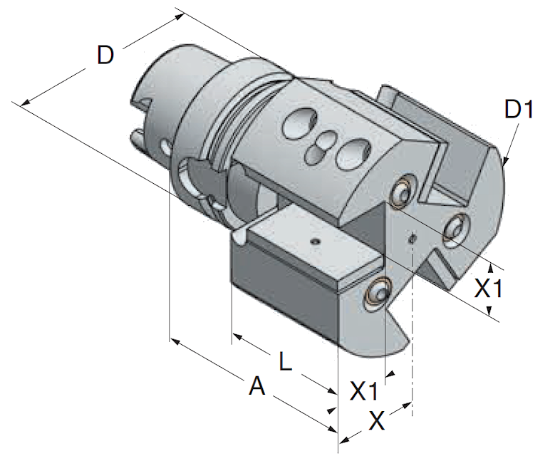 Zuern HSK HSK-T turning toolholder